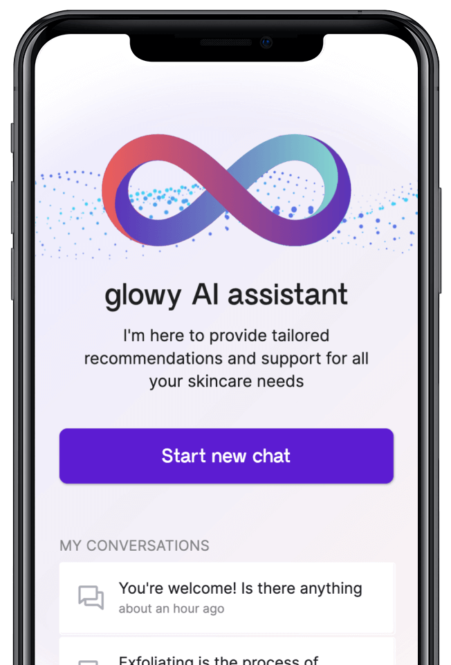 Your personal skincare app assistant | glowy AI